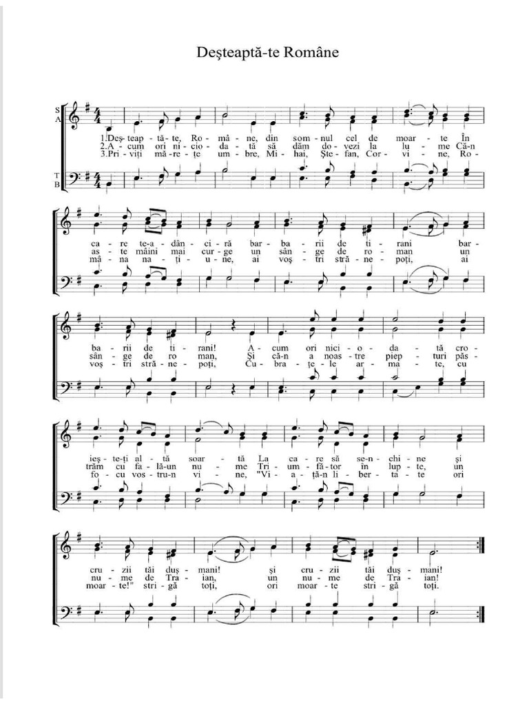 Desteapta Te, Române | PDF