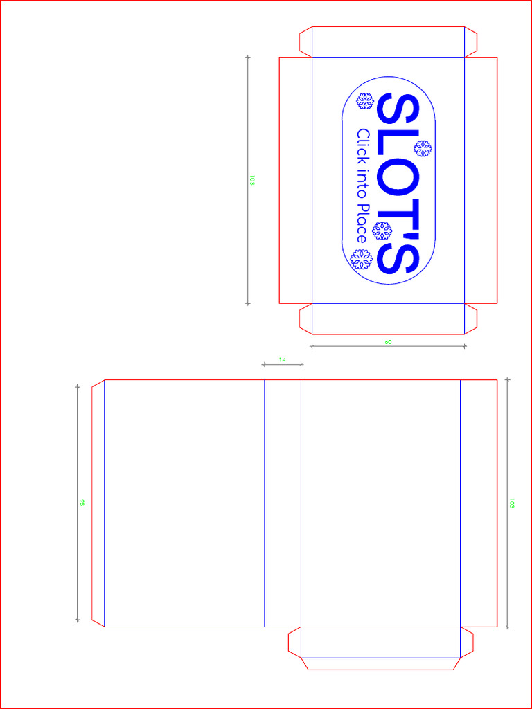 PDF SLOT Case at A4 With Dims | PDF