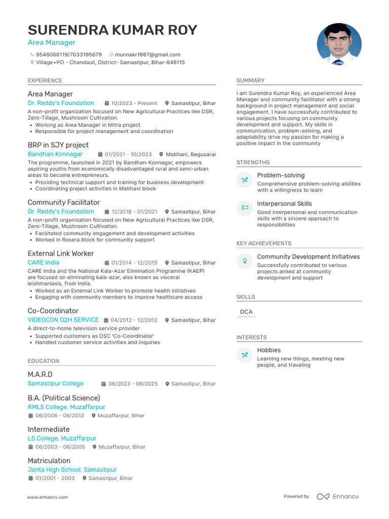 Surendra Kumar Roy Resume | PDF