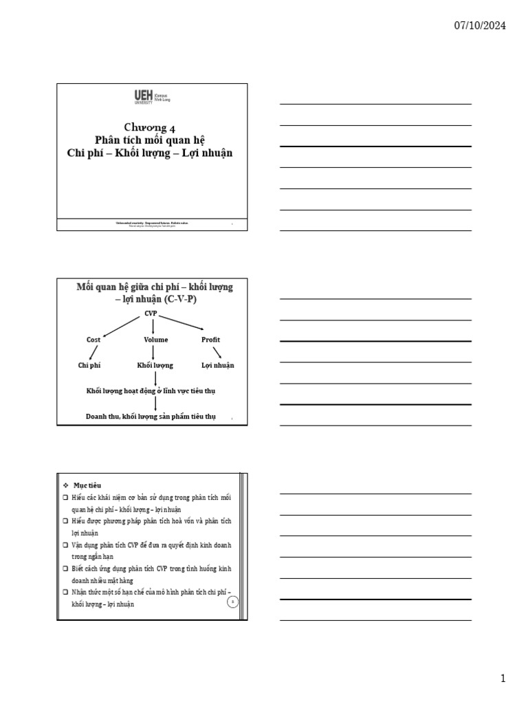 C4. Phan Tich CVP | PDF