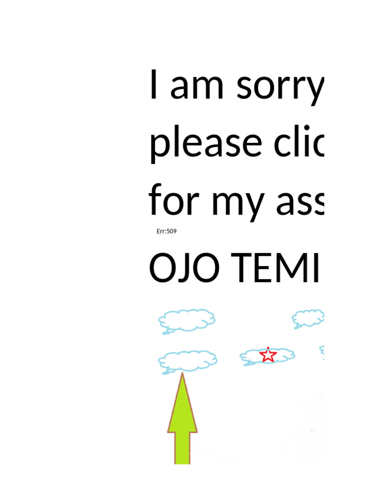 I Am Sorry Ma, Please Click The Link Below For My Assignment Ojo ...