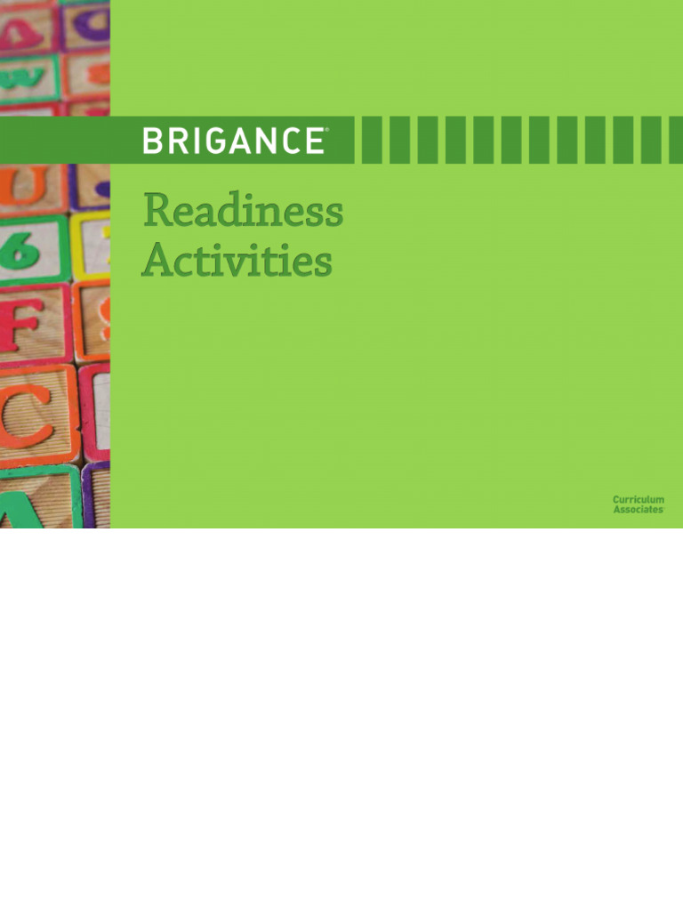 Brigance "Reads Words" Assessment Guide | PDF | Preschool | Child ...
