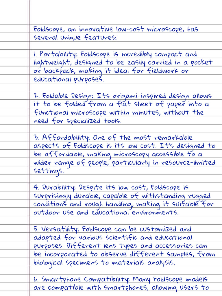 Devansh Goel Foldoscope Assignment | PDF