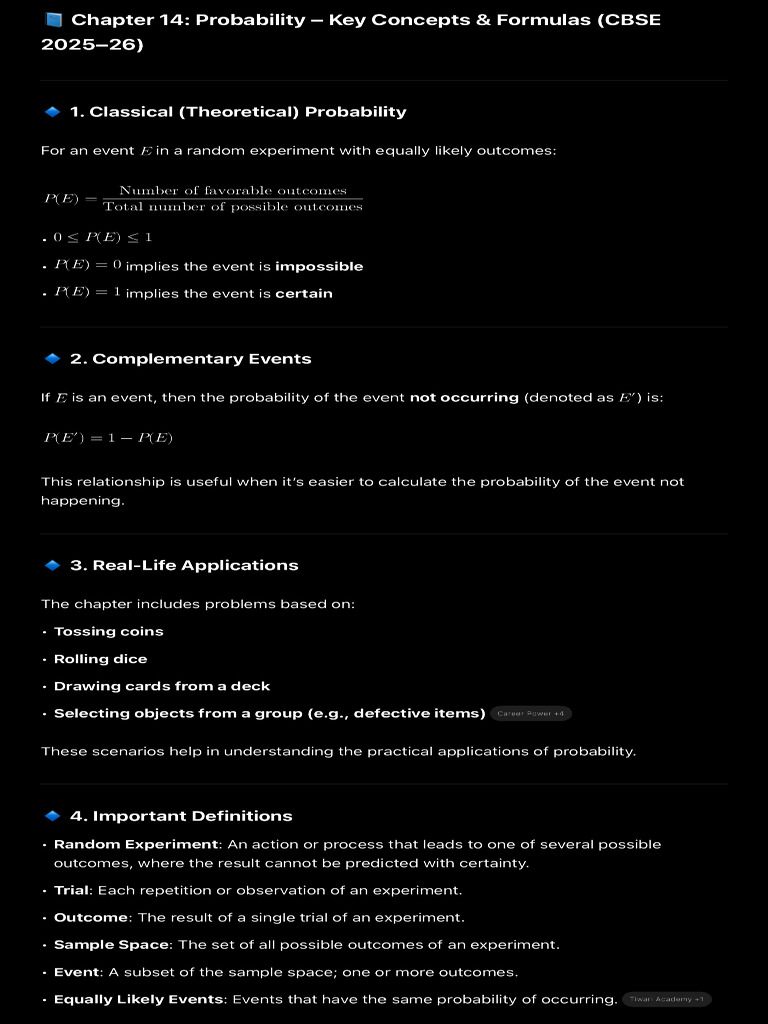 Polynomials Chapter 2 Summary 4 | PDF