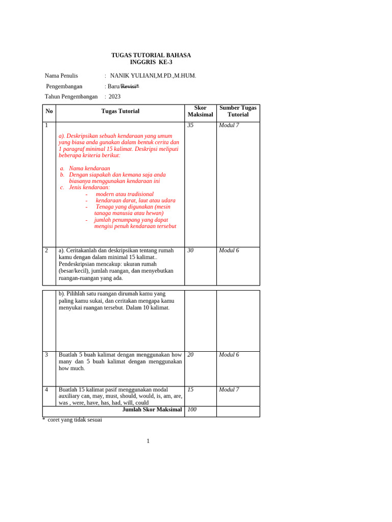 Tugas Tutorial 3 | PDF | Home