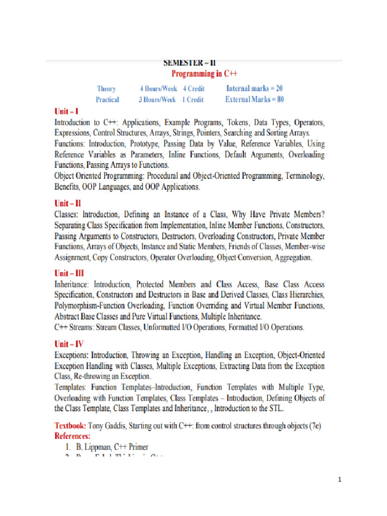 Unit III Inheritance & Stream Class 2021 | PDF | Class (Computer Programming) | Inheritance ...