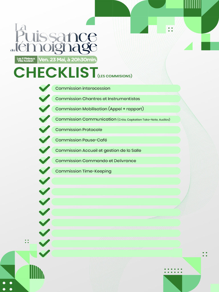 Les Commissions | PDF