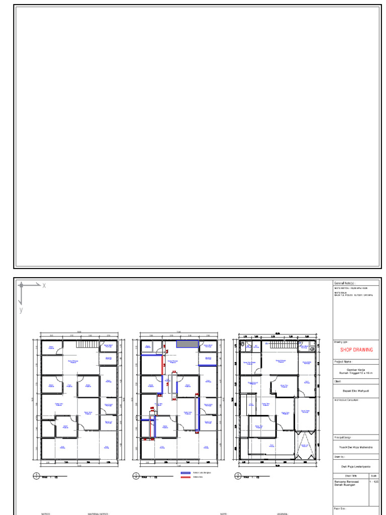 Portofolio Rehab Rumah 2 Lantai | PDF