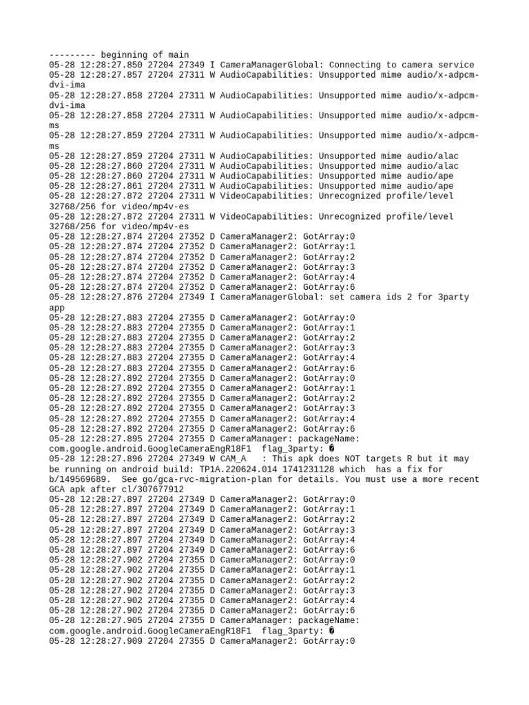 Log Cat 1748424507713 | PDF | Software Engineering | Computer Engineering