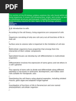 LIFE SCIENCES GRADE 10 ATP 2025 | PDF | Tissue (Biology) | Cell (Biology)