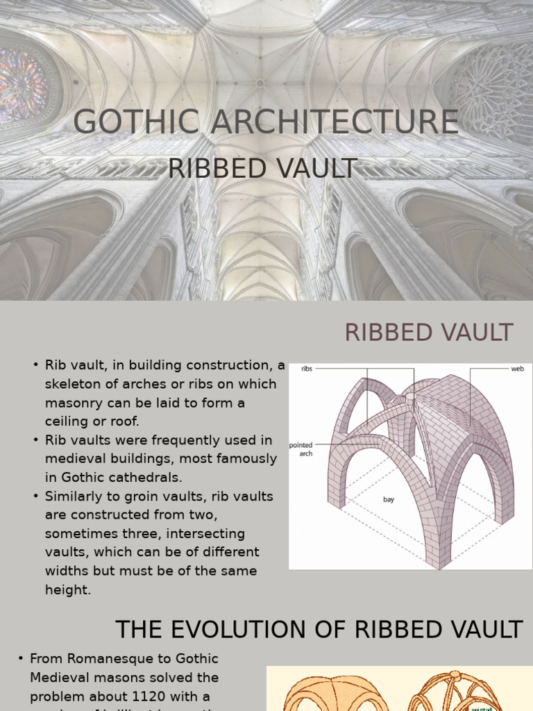 Gothic Ribbed Vault | PDF