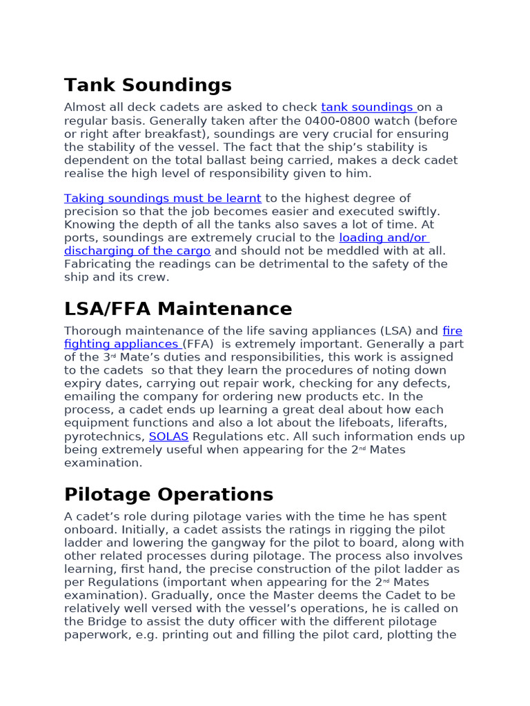 Bridge Watchkeeping Duties | PDF | Maritime Pilot | Shipping