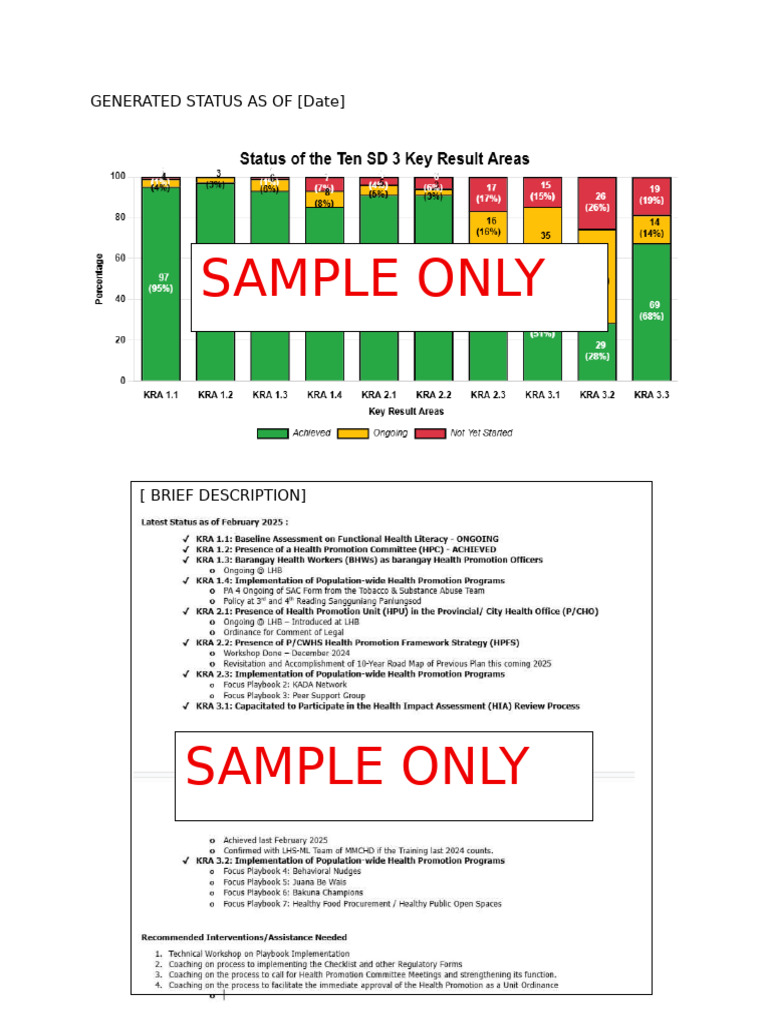 LHSML Sample-Template | PDF
