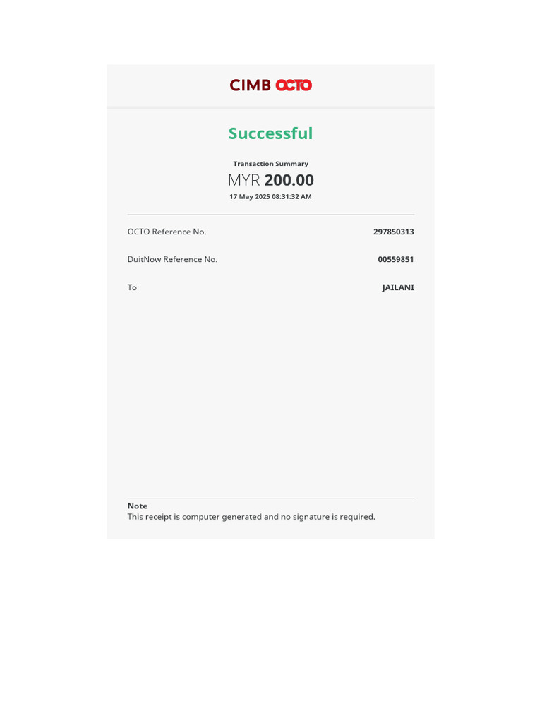 Cimb Octo My-297850313 | PDF