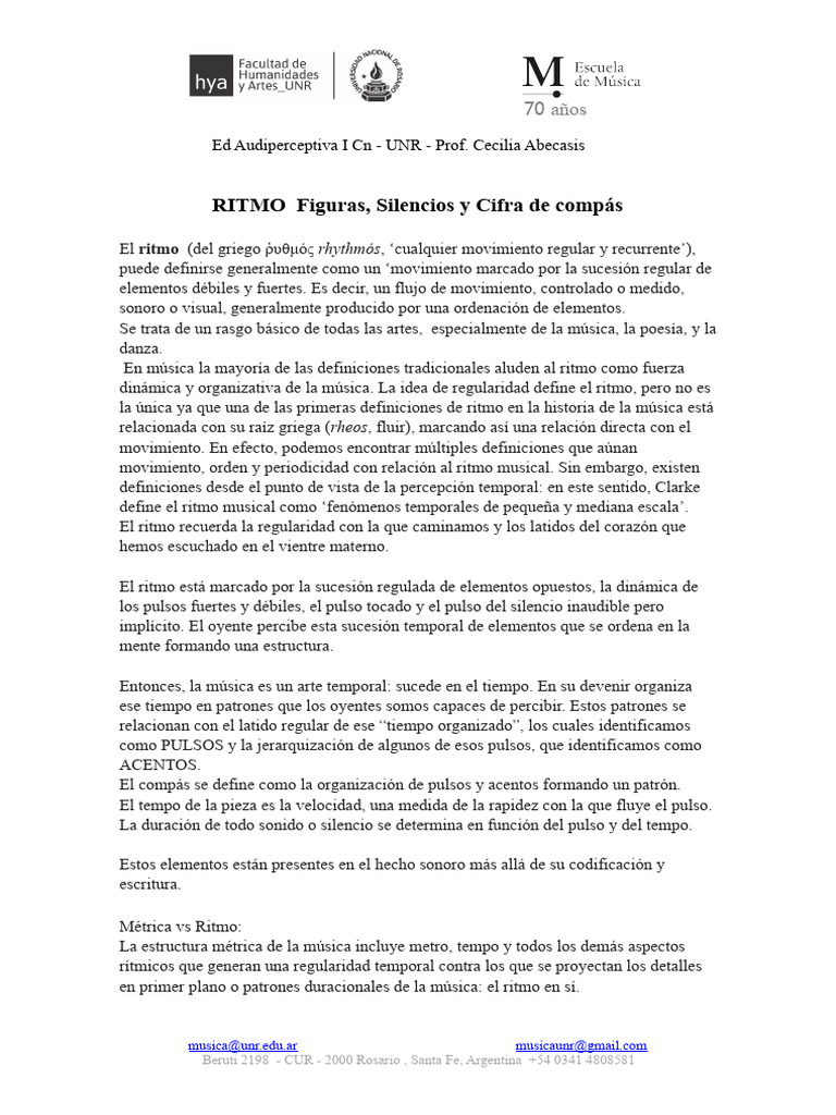 03 1 I CN Actividad 3 | PDF | Ritmo | Tempo