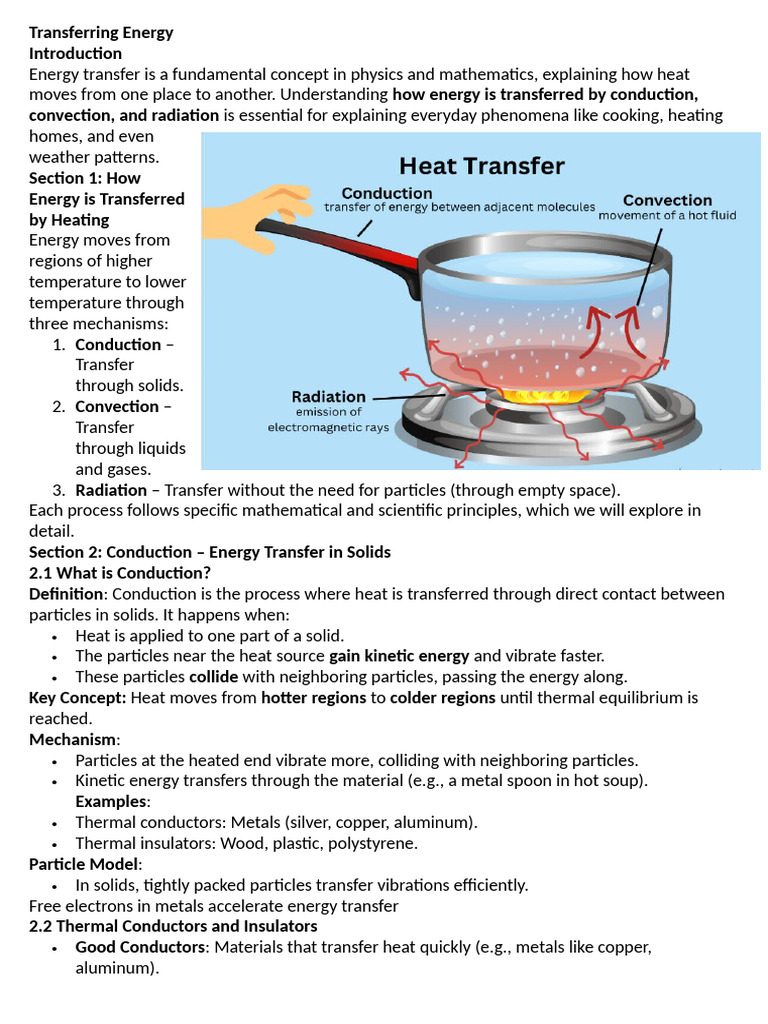 Year 8 Physics For Assessment | PDF | Heat Transfer | Convection