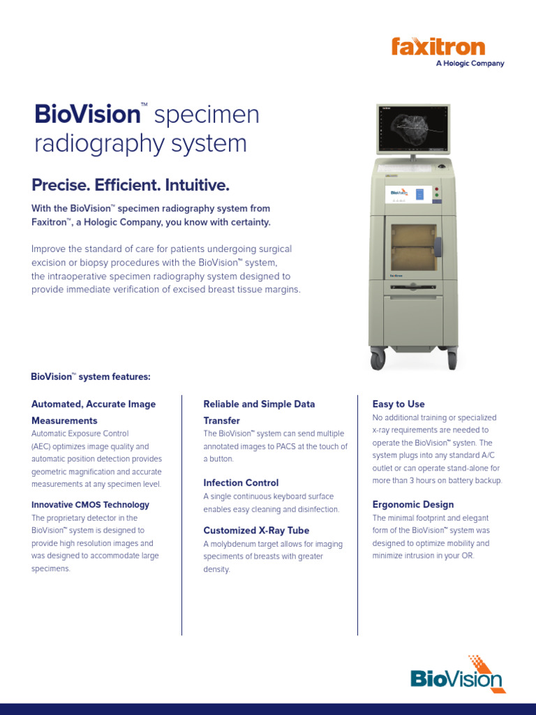 leaflet_ Faxitron OR-1 | PDF | Radiography | Medical Specialties