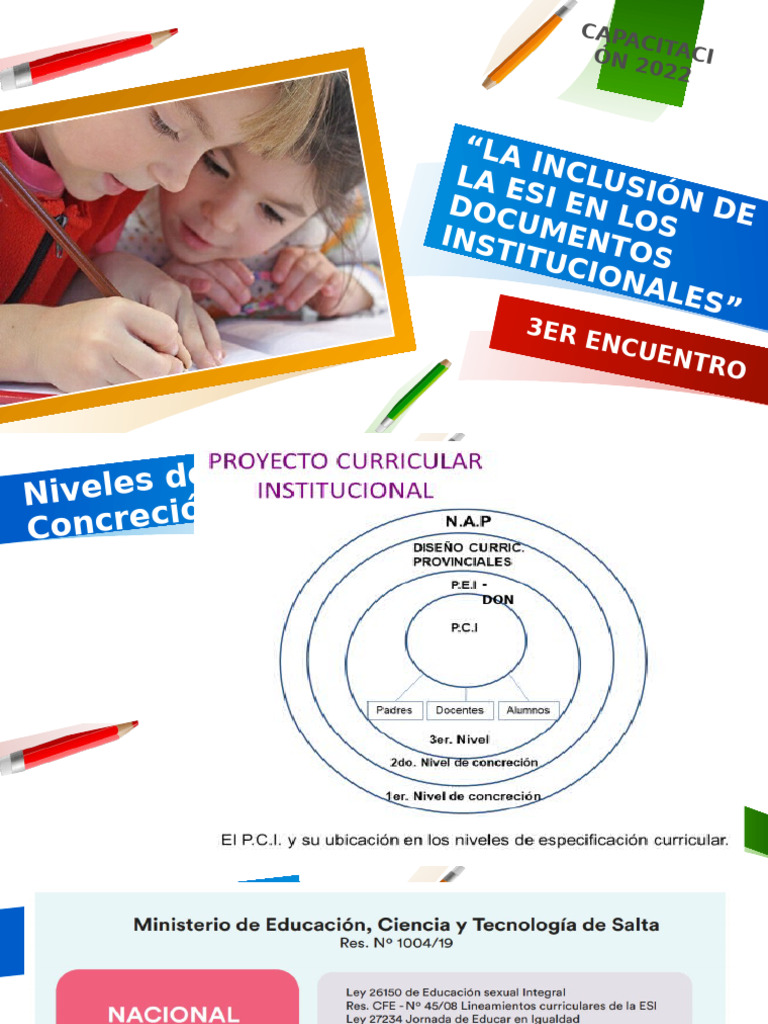 3er Encuentro Capacitación Esi 2022 | PDF | Evaluación | Enseñando