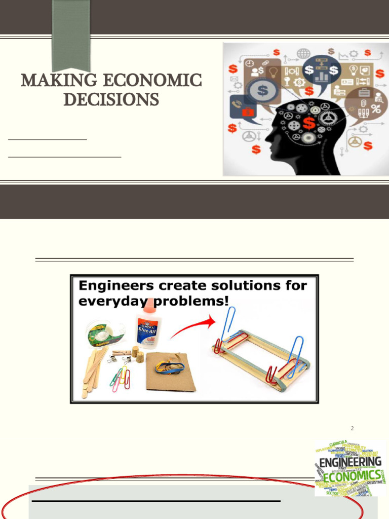 Lecture 1-Economic Decision Making | PDF