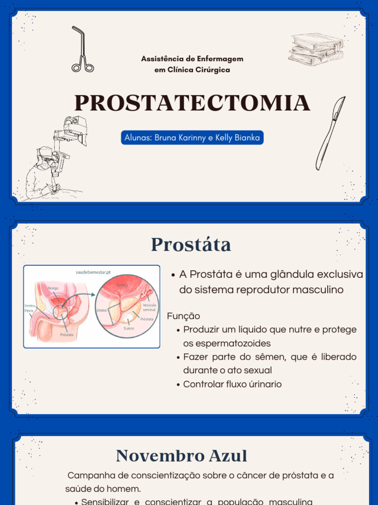 Prostatectomia 20250409 101604 0000 | PDF | Câncer de próstata | Próstata