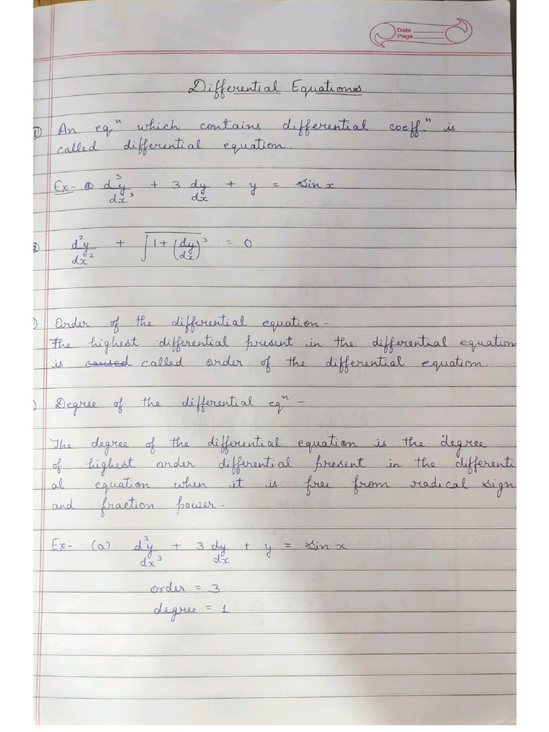 Maths Unit1 Part 1 | PDF
