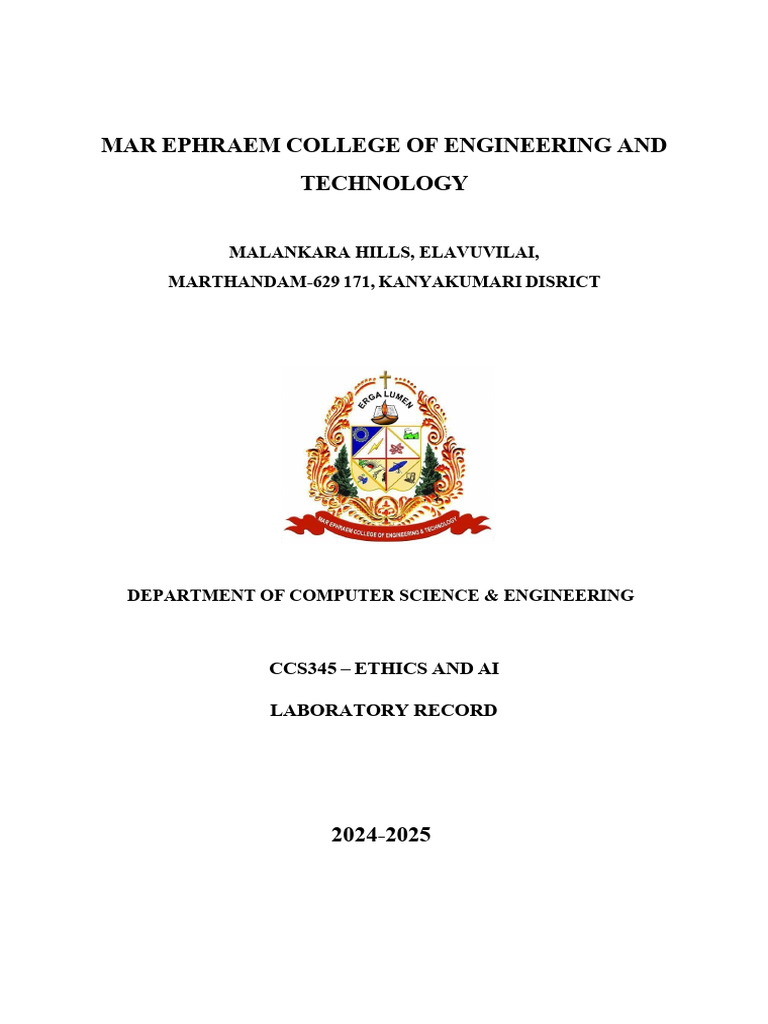 EAI Record | PDF | Artificial Intelligence | Intelligence (AI) & Semantics