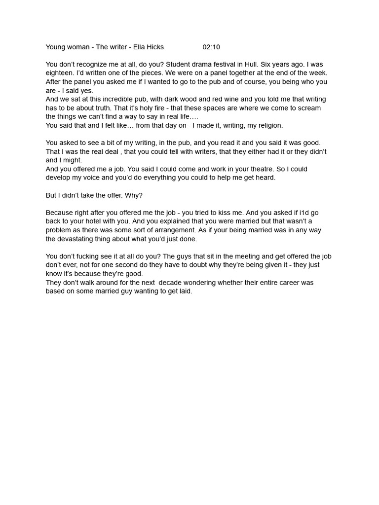 Young Woman - The Writer - Ella Hicks 02 - 10 | PDF