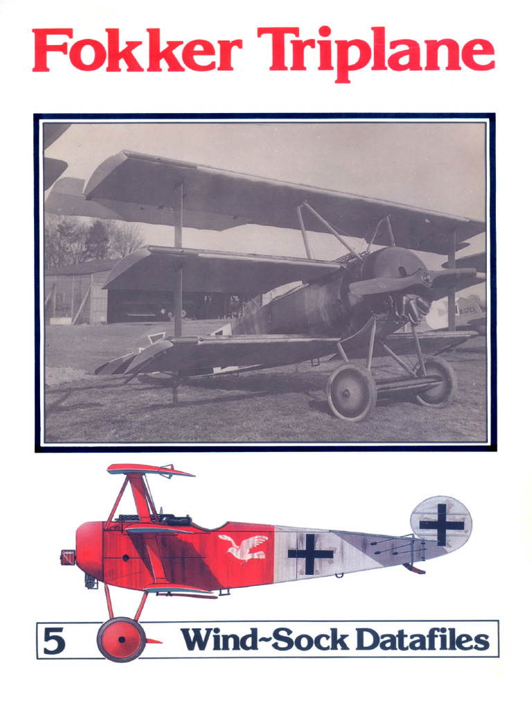 Windsock Datafile 005 Fokker Triplane | PDF
