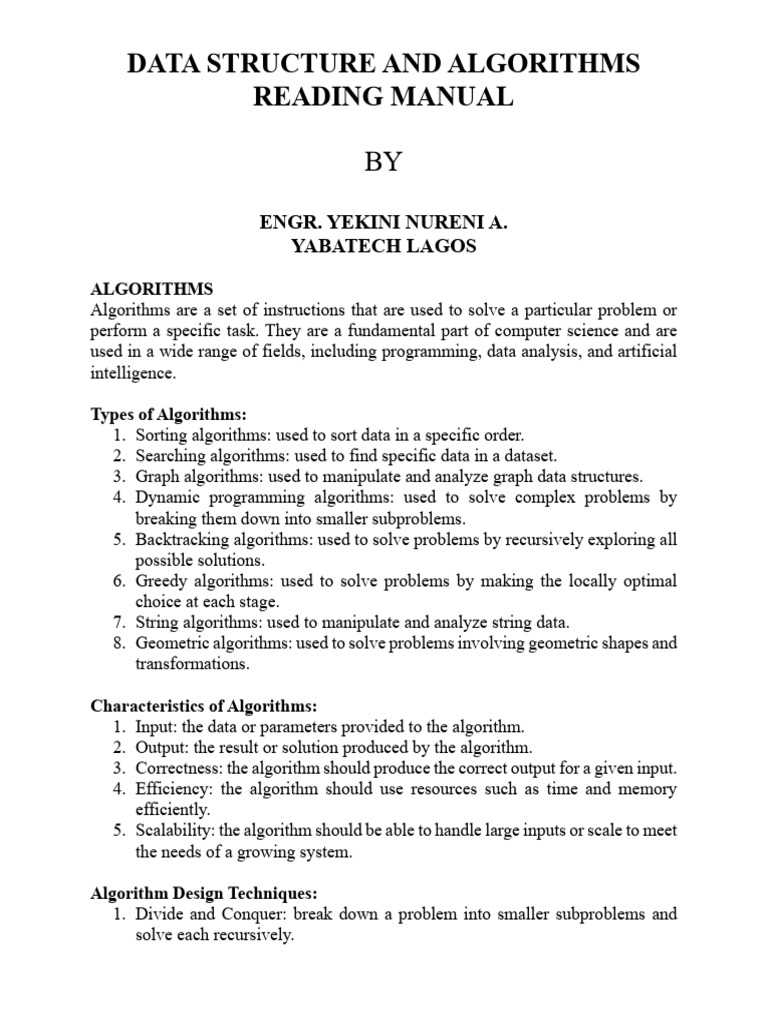 Data Structure and Algoriths - 2024 | PDF | Queue (Abstract Data Type) | Database Index