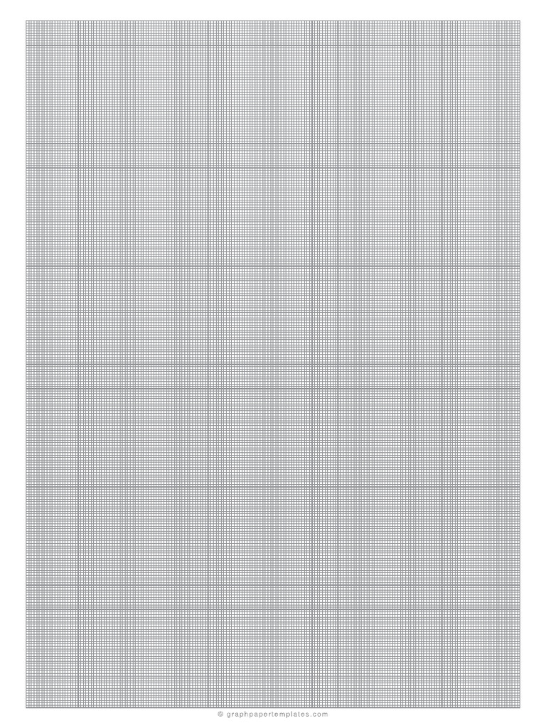 a4 10 Squares Per Cm Graph Paper | PDF