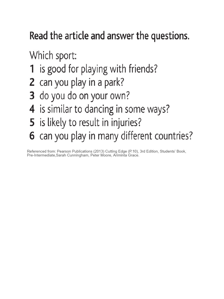 TP1 Reading Questions | PDF