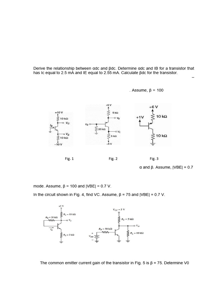 Assignment - 2 Basic Electronics Engineering | PDF | Bipolar Junction Transistor | Rectifier