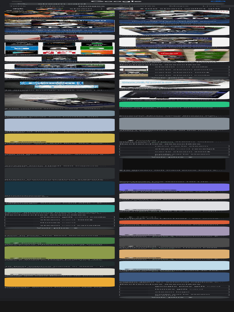Steam Gift Card Options and Codes | PDF