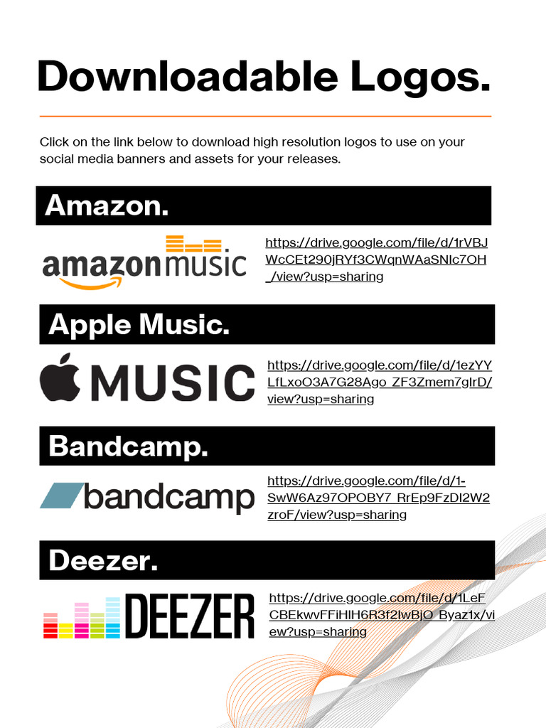 High-Res Logos for Social Media | PDF