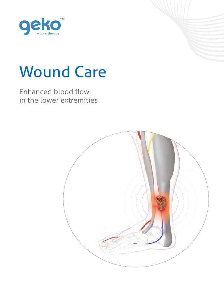 Geko™ Wound Therapy Brochure W 3 - DIGI | PDF | Vein | Wound