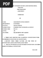 Module 1 - Constitution - Definition, Nature, Purpose, and Types | PDF ...