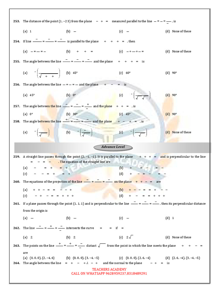 3d Assignment English Part -3 | PDF | Sphere | Analytic Geometry