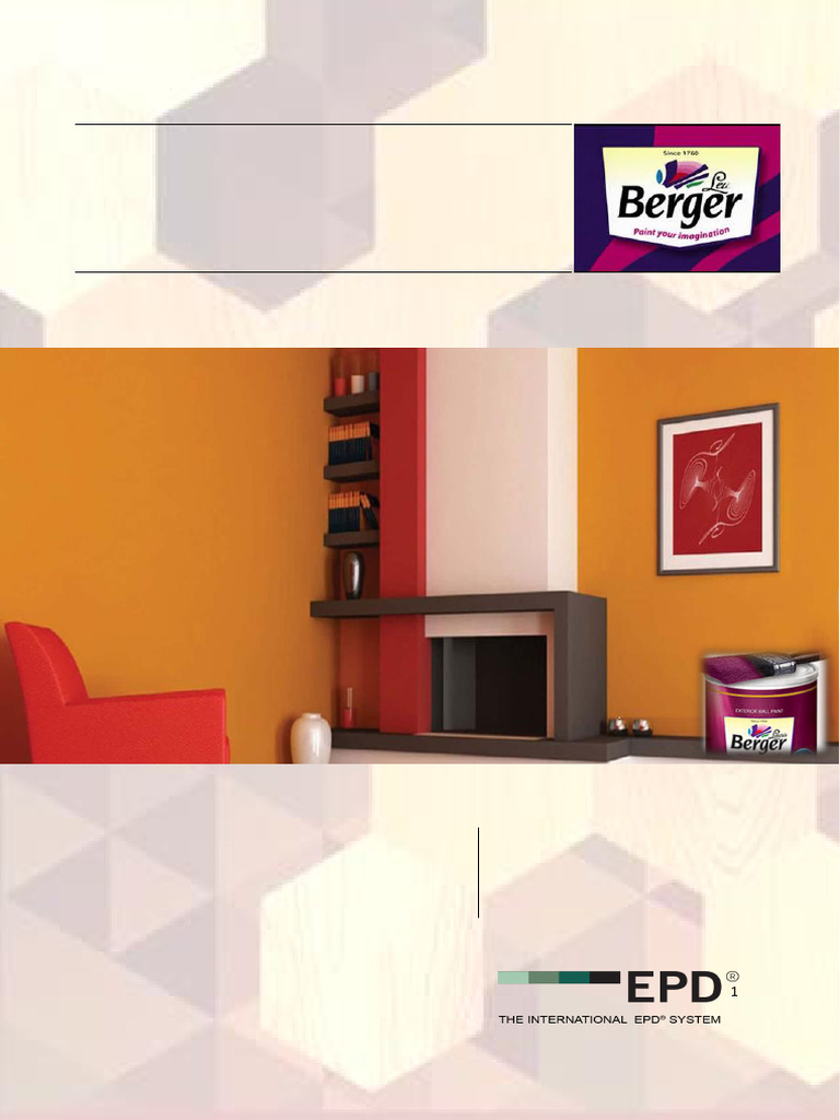 Berger Paints Solvent-Based EPD India | PDF | Life Cycle Assessment | Waste