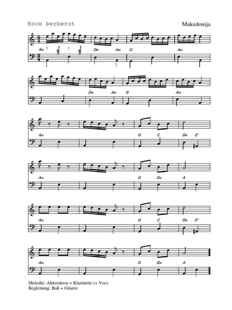 Jonce H. - Koce Berbero | PDF