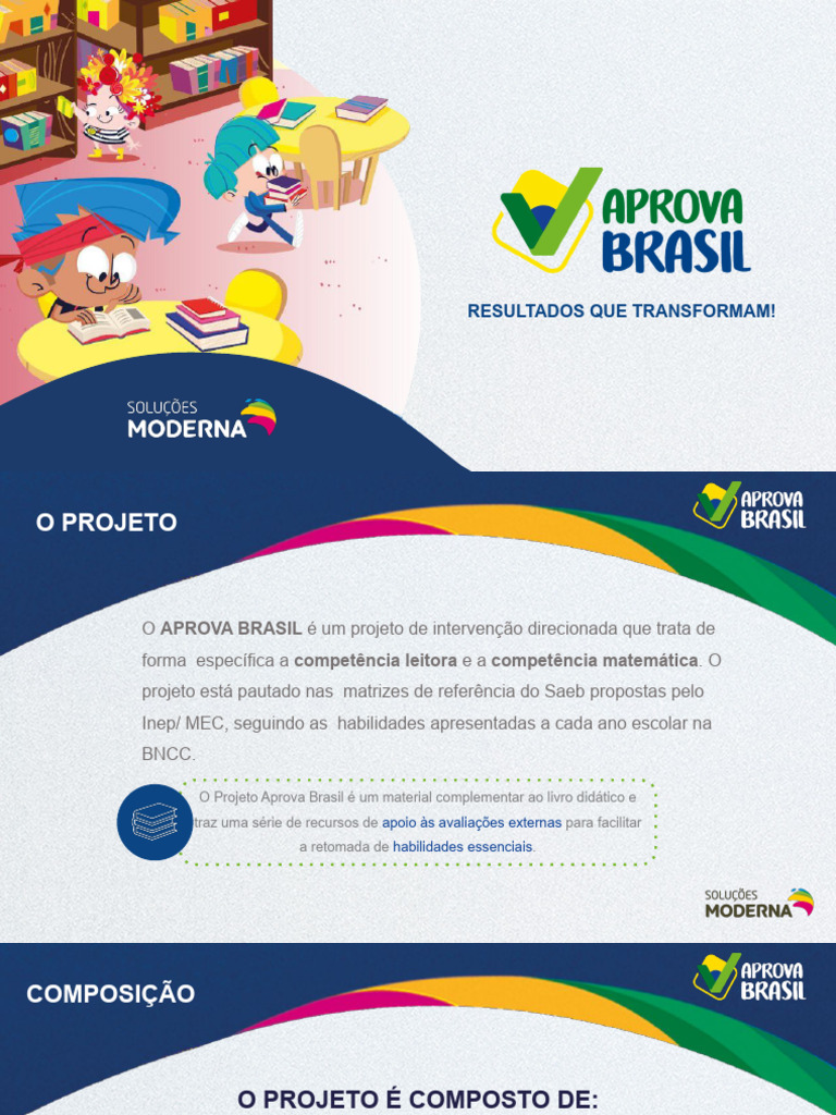 Projeto Aprova Brasil: Melhoria Educacional | PDF | Pedagogia | Matemática