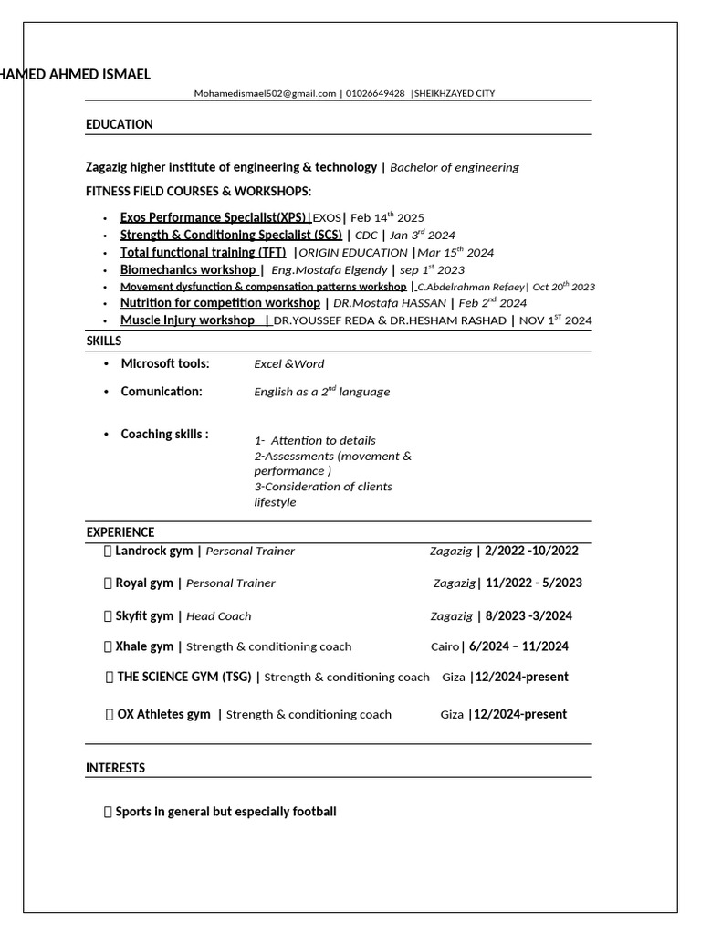 Mohamed Ismael Scs | PDF