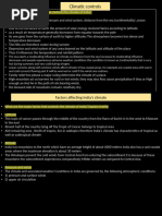 Class Ix Geography Chapter-4 Climate | PDF | Monsoon | Rain