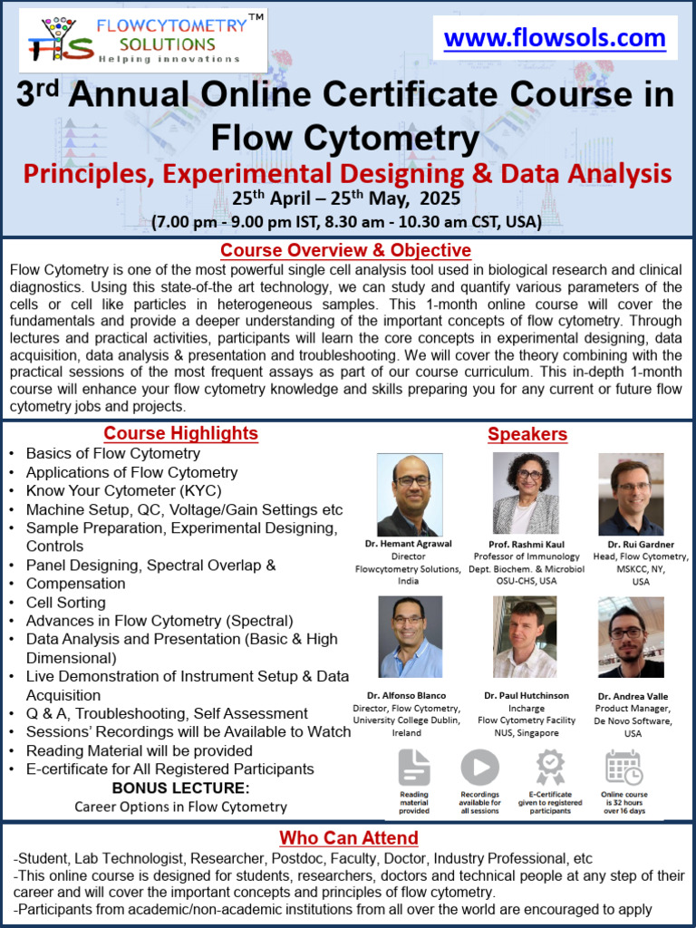 Flyer - Annual Online Flow Course - April-May 2025 - Updated | PDF ...