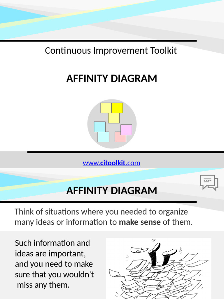Affinity Diagram | PDF | Brainstorming | Information