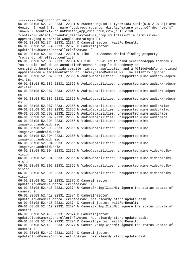 Log Cat 1748740132305 | PDF | Software | Computing