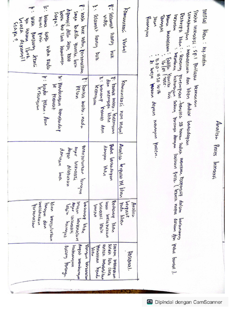 Fadilla Yunita Sari - API (PK - Halusinasi - DPD) | PDF