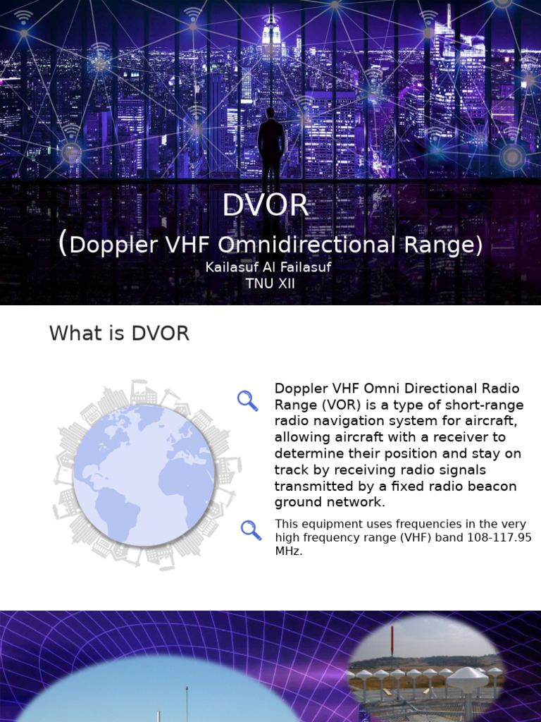 Understanding DVOR Navigation System | PDF | Radio | Electromagnetic ...