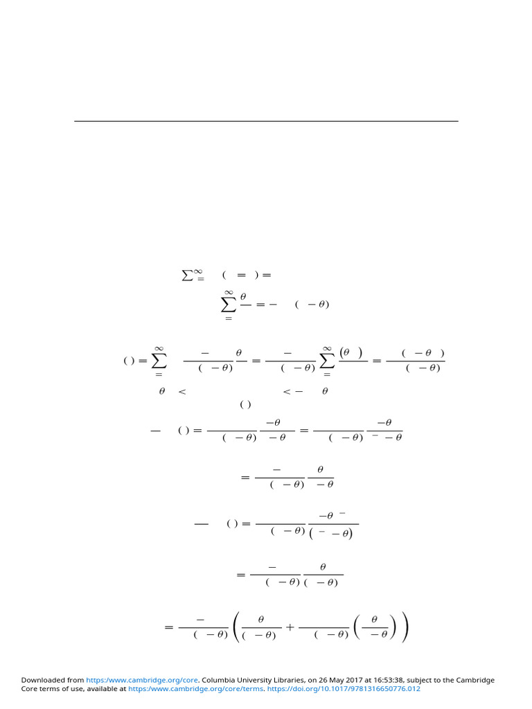 Solucionarlo Dickson Insurance Risk and Ruin | PDF | Applied Mathematics | Statistical Theory