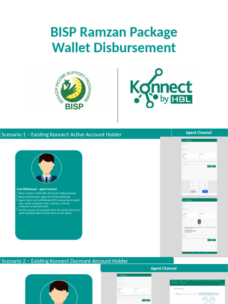 BISP Ramzan Package Wallet Disbursement - Marketing | PDF | Service ...