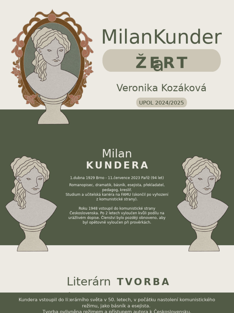 Milan Kundera Žert | PDF